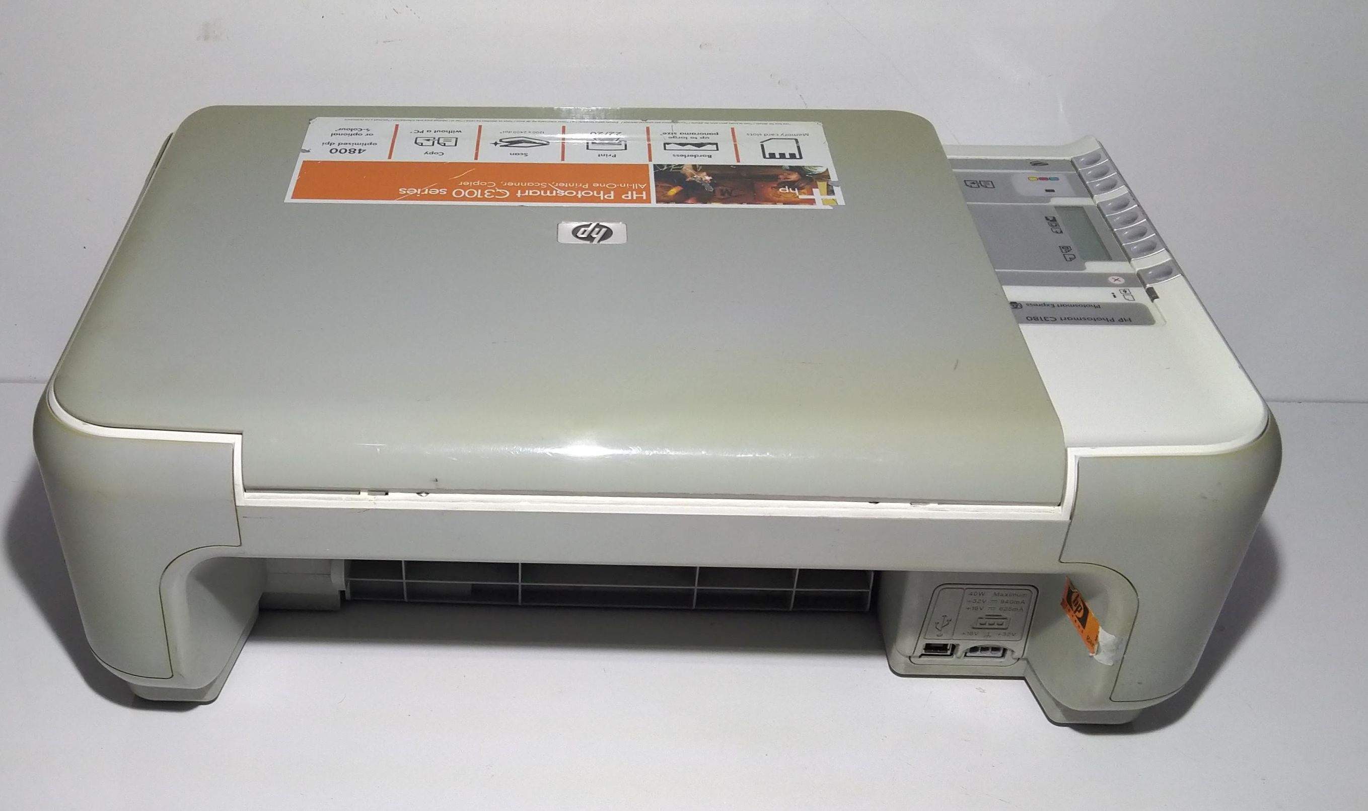 (2.el Kullanılmış yazıcı) HP PHOTOSMART C3180 ALL IN ONE